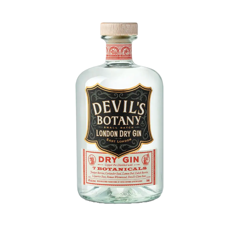 Devils Botany London Dry Gin | 70cl Bottle | DrinksOne