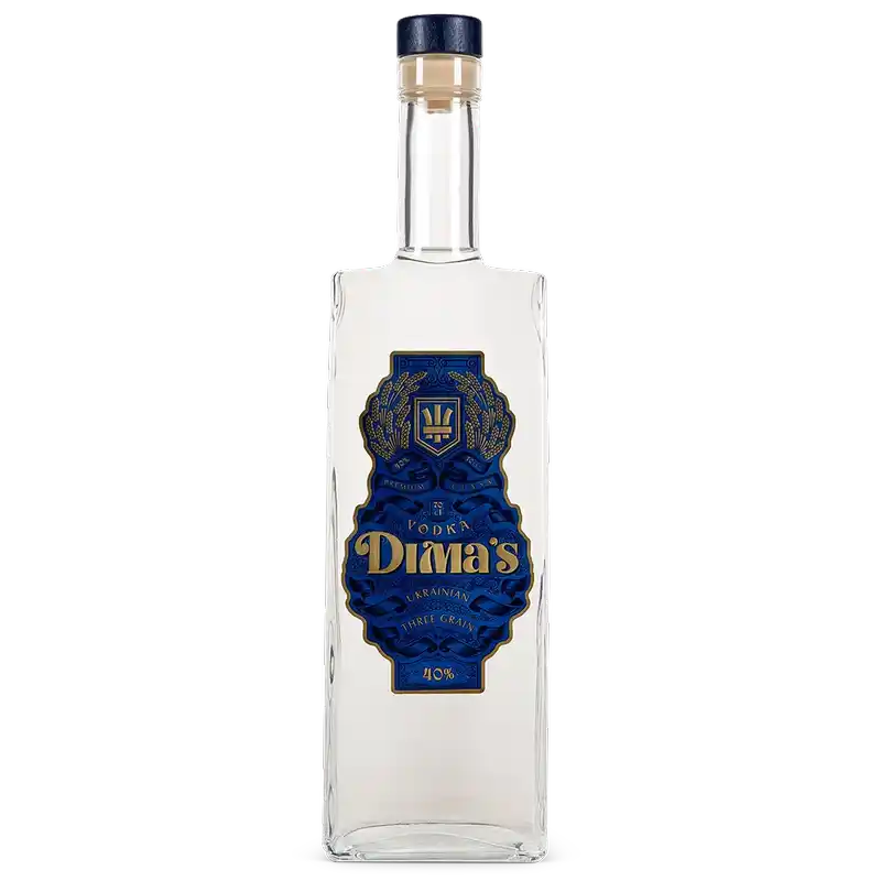 Dima's Ukrainian Vodka | 70cl Bottle | DriksOne – DrinksOne