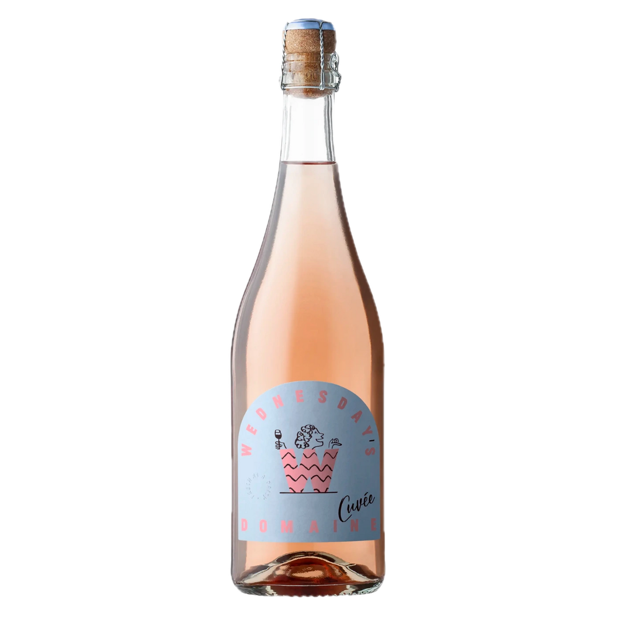 Wednesday's Domaine Cuvee Non Alcoholic Sparkling 75cl – DrinksOne